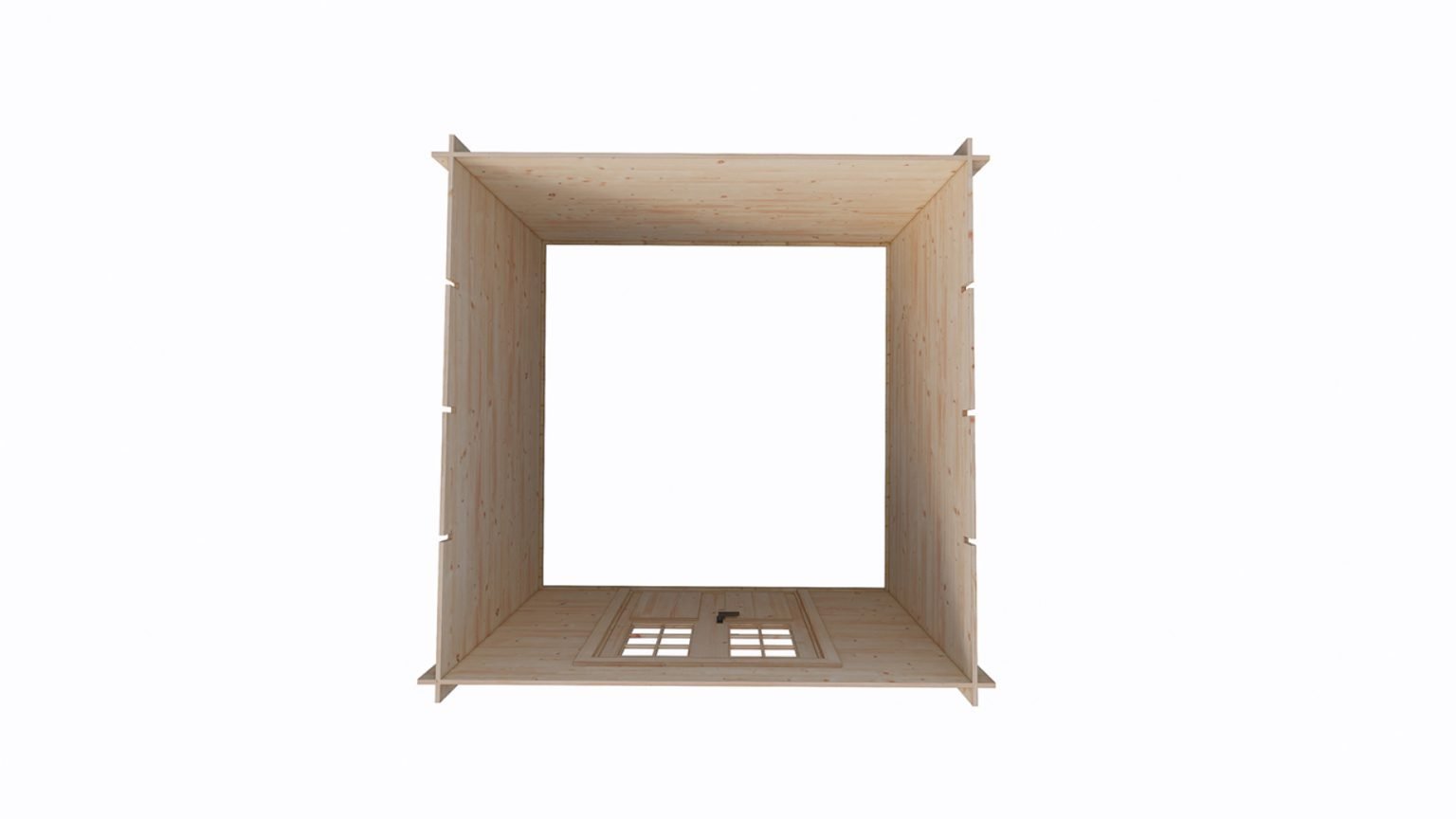 Wooden house - ROBERT D 320x320 10.2 m2 | J&P Garden Products