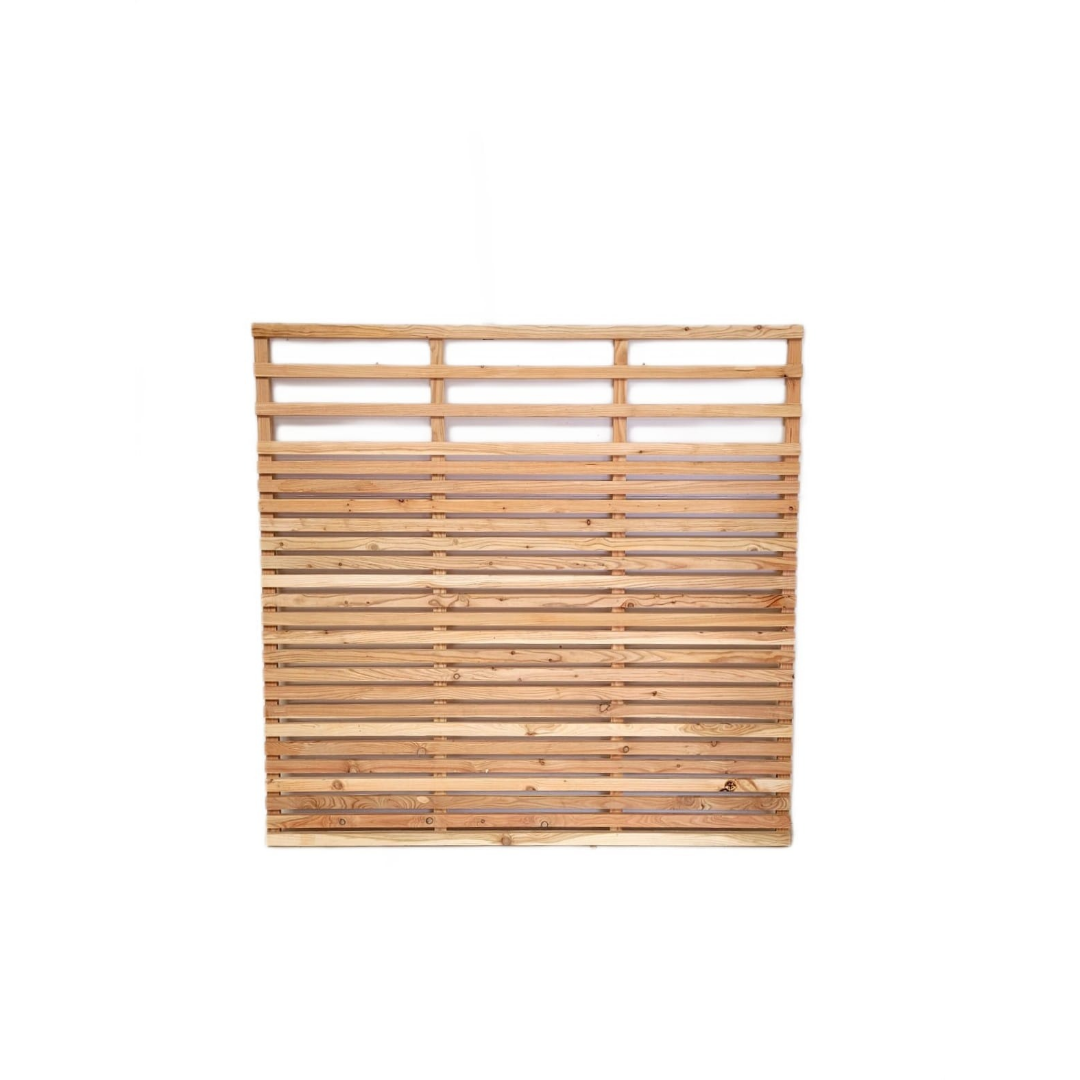 Venetian Larch Panel With Trellis Top | J&P Garden Products | Larch ...