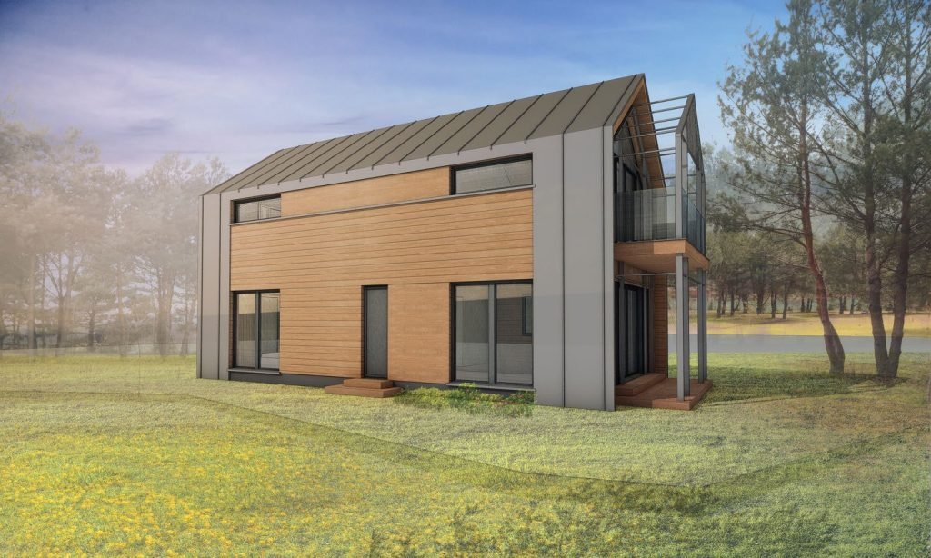 Wooden House STODOLA MODERN - 600x1160 cm 140m2 | J&P Garden Products