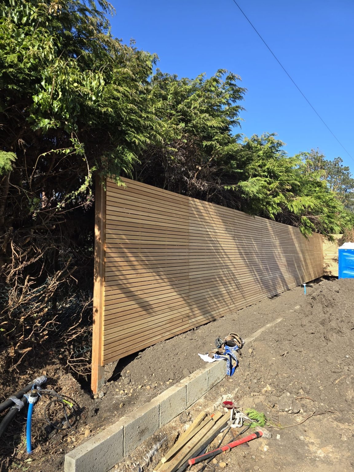 Dazzling Siberian Larch timber Slatted Fence Panels A Grade Single ...